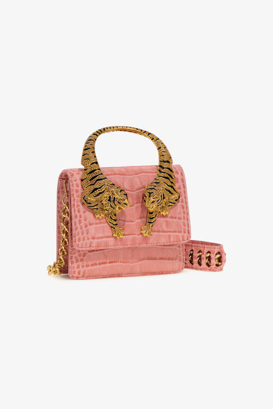 Medium Roar Bag in Fuchsia for Women | Roberto Cavalli®