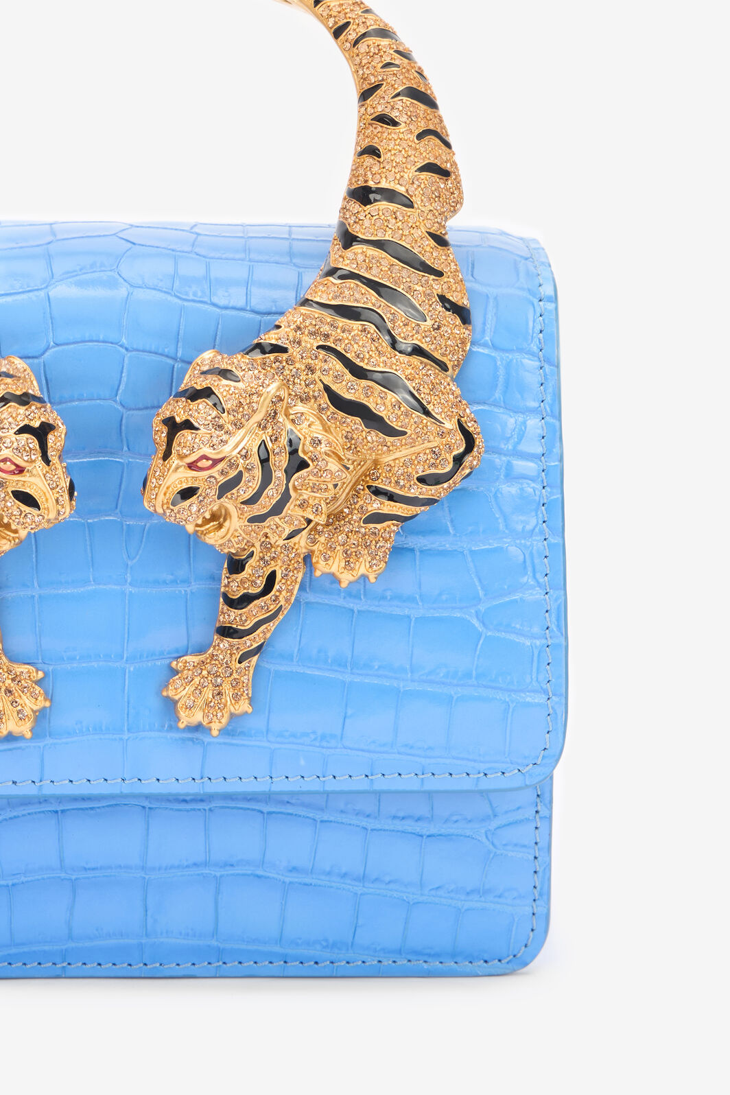 Medium Roar Bag in Light blue for Women | Roberto Cavalli®